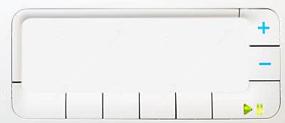 Blank control panel stock image. Image of contemporary - 24325395