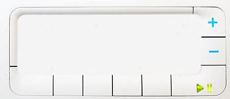 Blank control panel stock image. Image of contemporary - 24325395