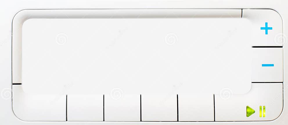 Blank control panel stock image. Image of contemporary - 24325395