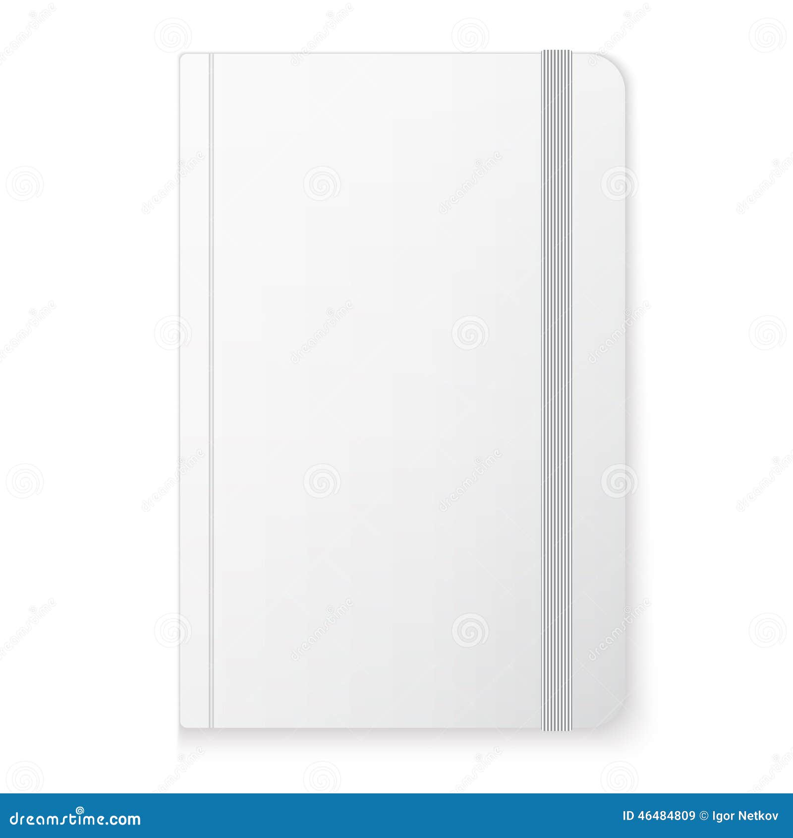 Blank copybook template stock vector. Illustration of page - 46484809