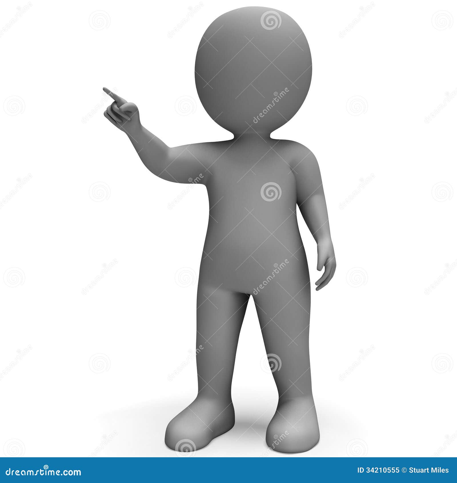 Pen Character Pointing Stock Illustrations – 261 Pen Character Pointing ...