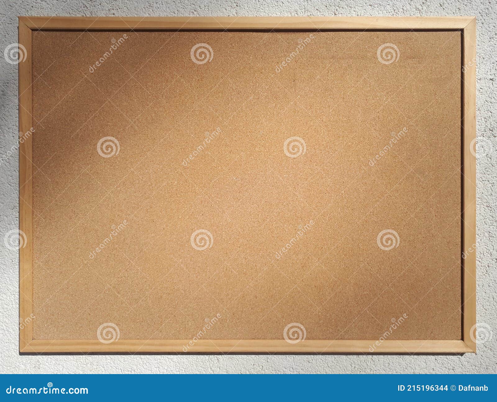 Blank Cork Board for Notices Stock Photo - Image of cork, note: 215196344