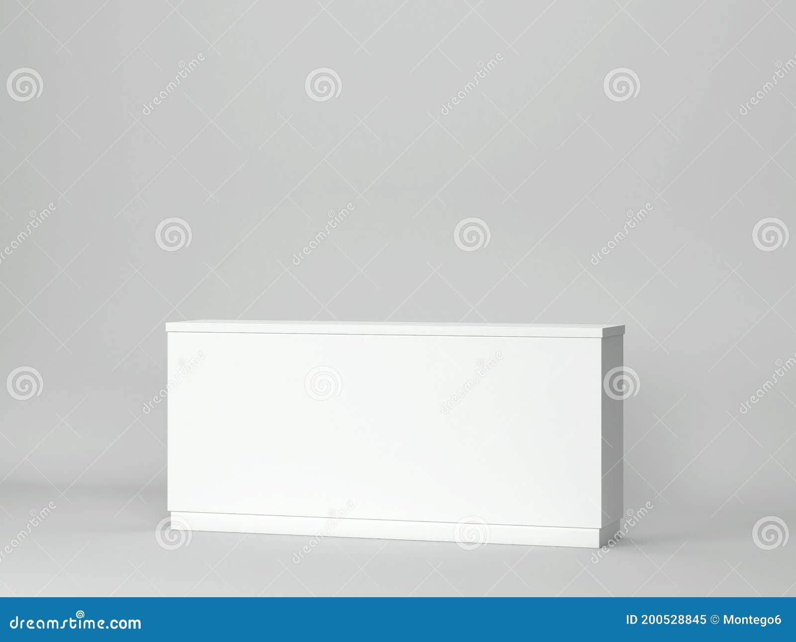Blank counter mockup stock illustration. Illustration of indoor - 200528845