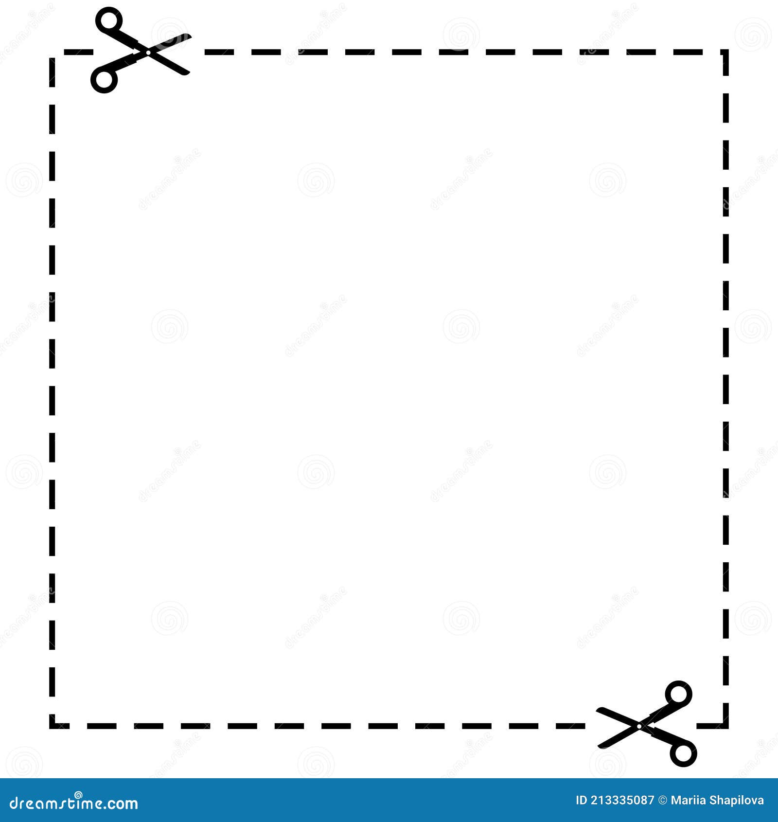 Blank Coupon Cartoon Vector | CartoonDealer.com #23443977