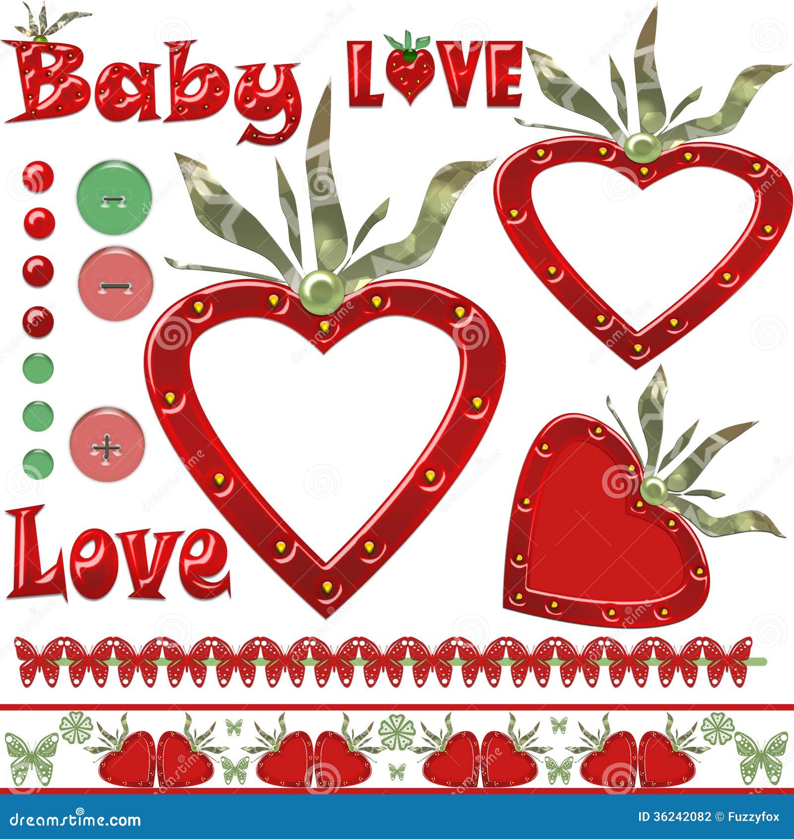 Blank Cute Lined Stickers-frames Set Stock Image | CartoonDealer.com ...