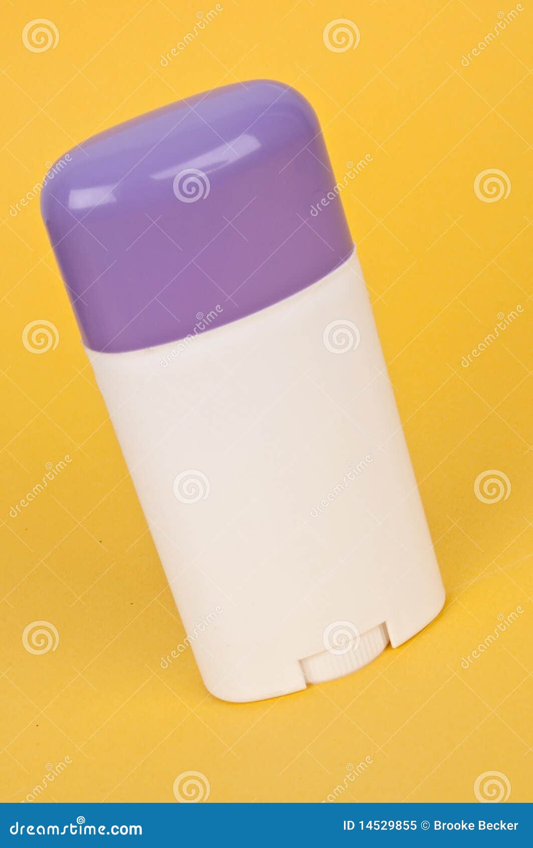 Blank Deodorant Container with a Purple Top Stock Image - Image of ...
