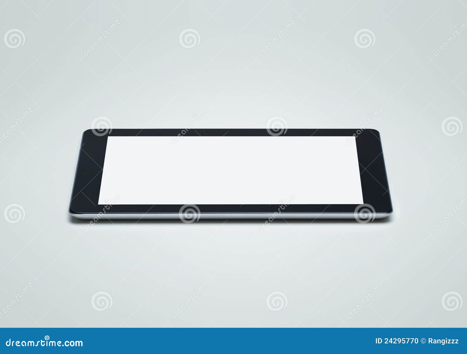 Blank Digital Tablet with Clipping Path Stock Photo - Image of internet ...