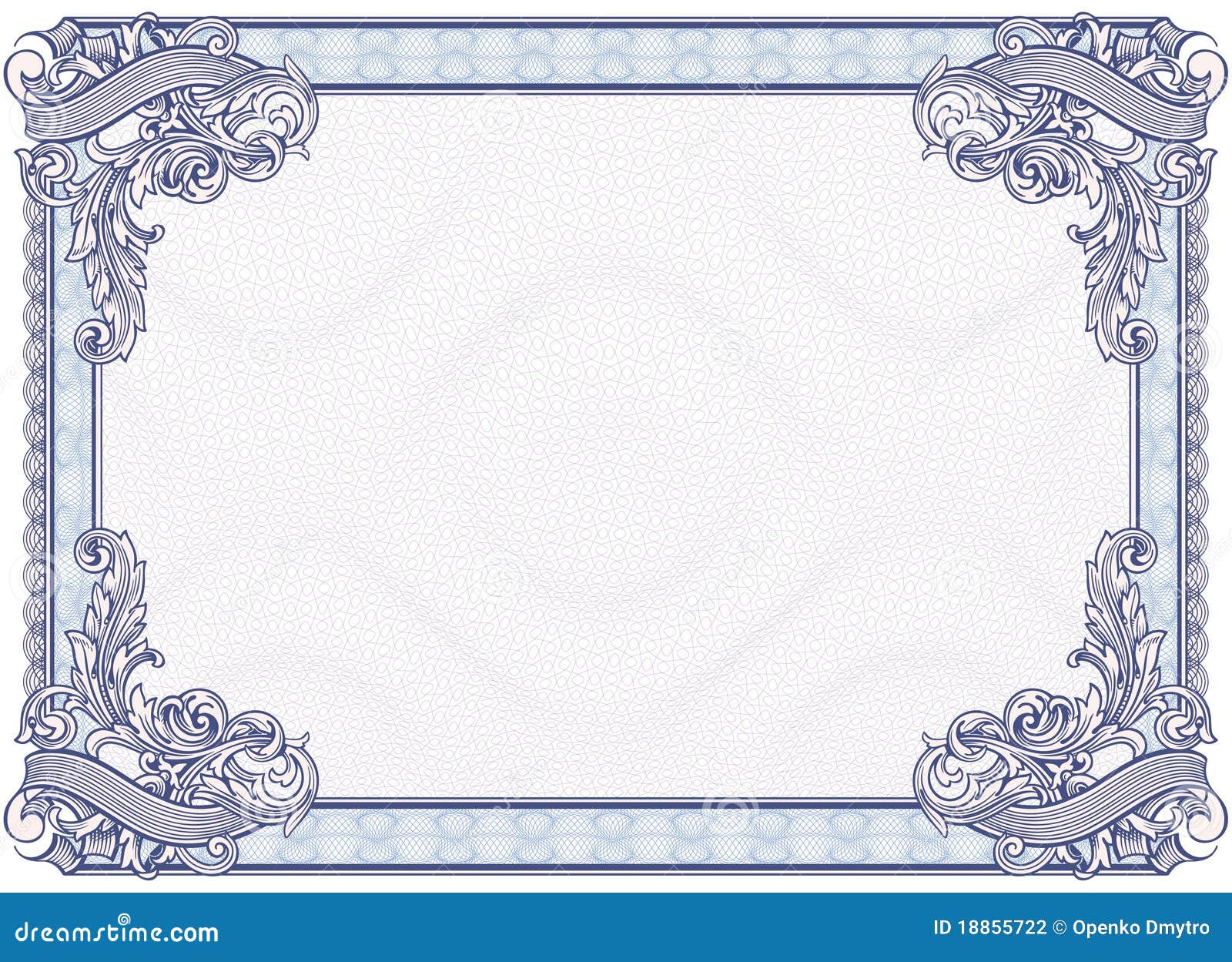 Blank Diploma Certificate