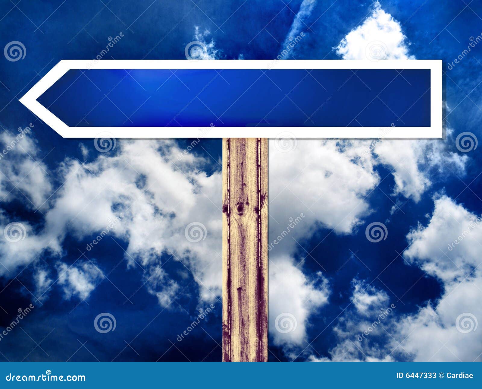 Blank direction road sign stock image. Image of blank - 6447333