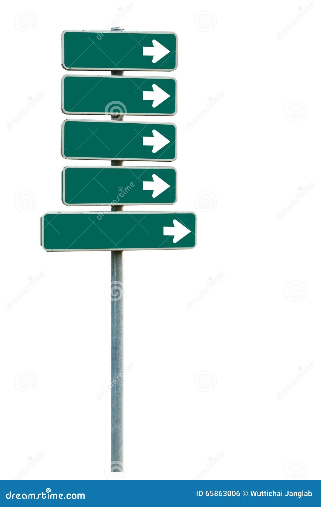 Blank Direction Sign Royalty-Free Stock Photography | CartoonDealer.com ...