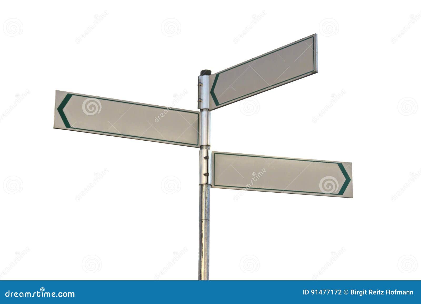 Blank Direction Sign Royalty-Free Stock Photography | CartoonDealer.com ...