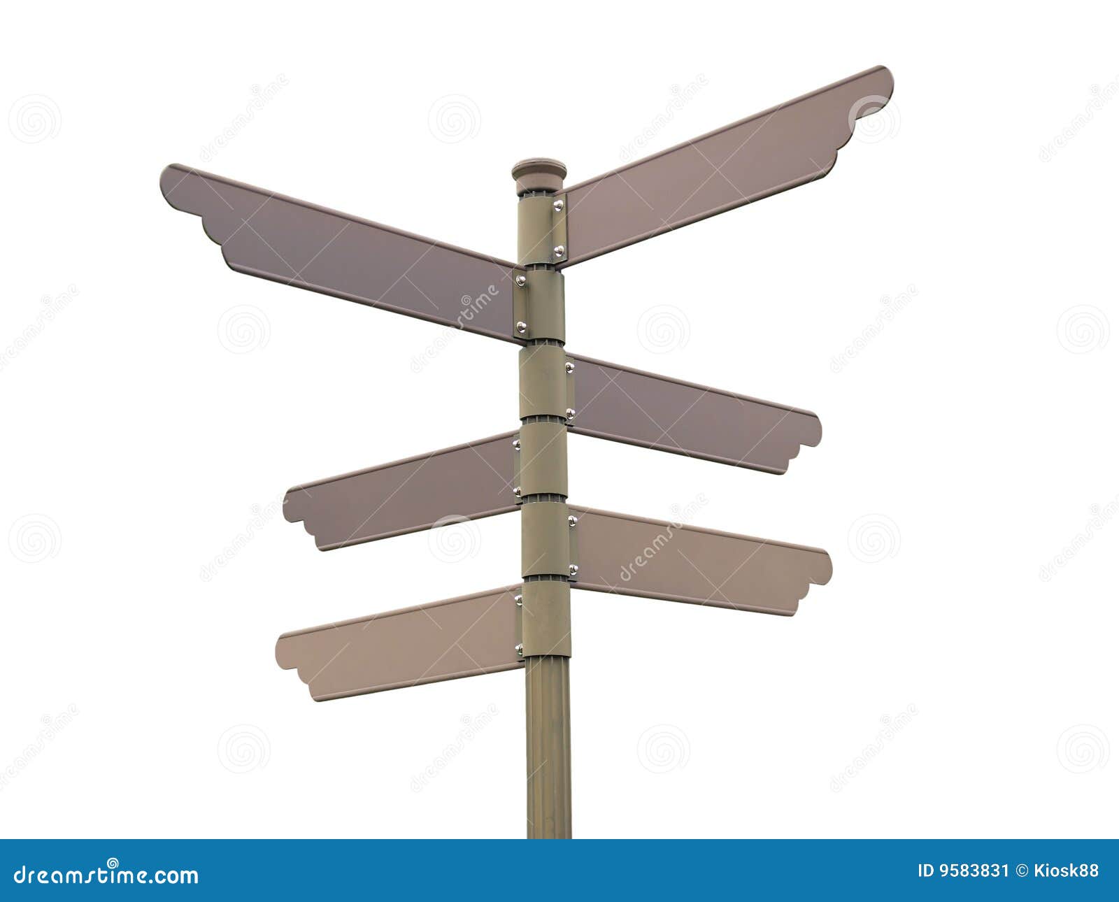 Blank Direction Sign Royalty-Free Stock Photography | CartoonDealer.com ...