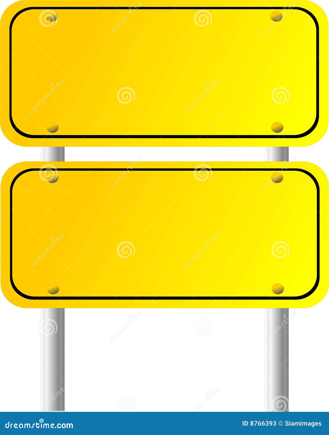 Blank Directional Signs Stock Photography | CartoonDealer.com #8209340