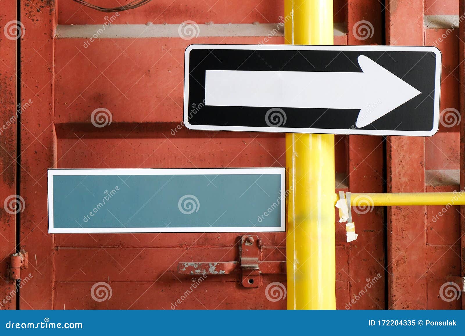 Blank directional signs stock image. Image of design - 172204335