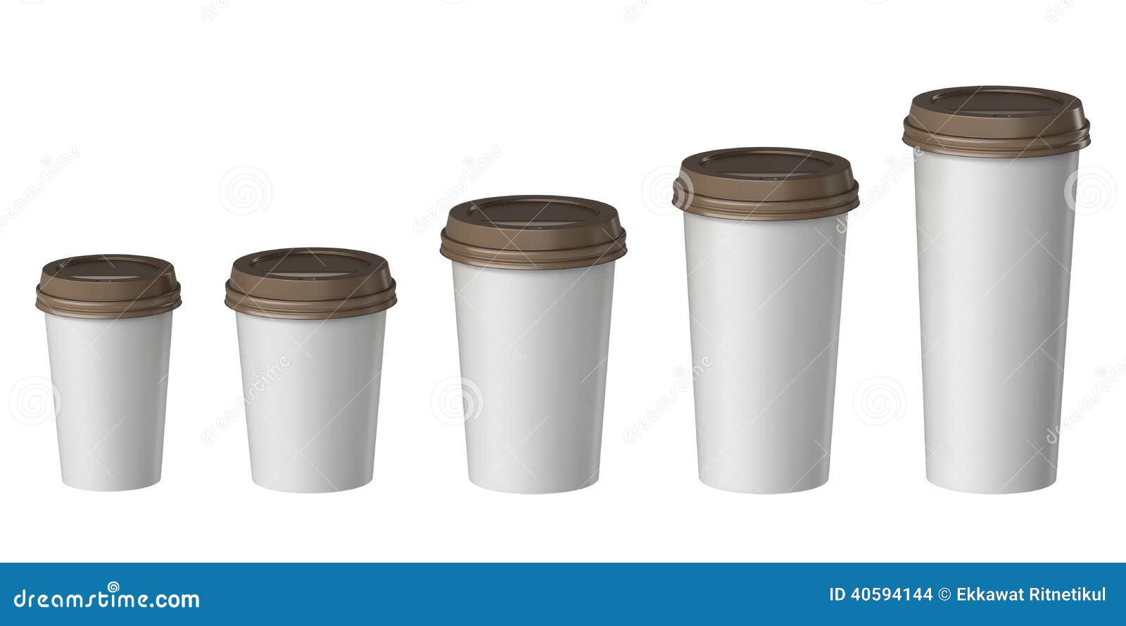Blank Disposable Cup with Cover, Extra, Small, Medium, Large Stock ...