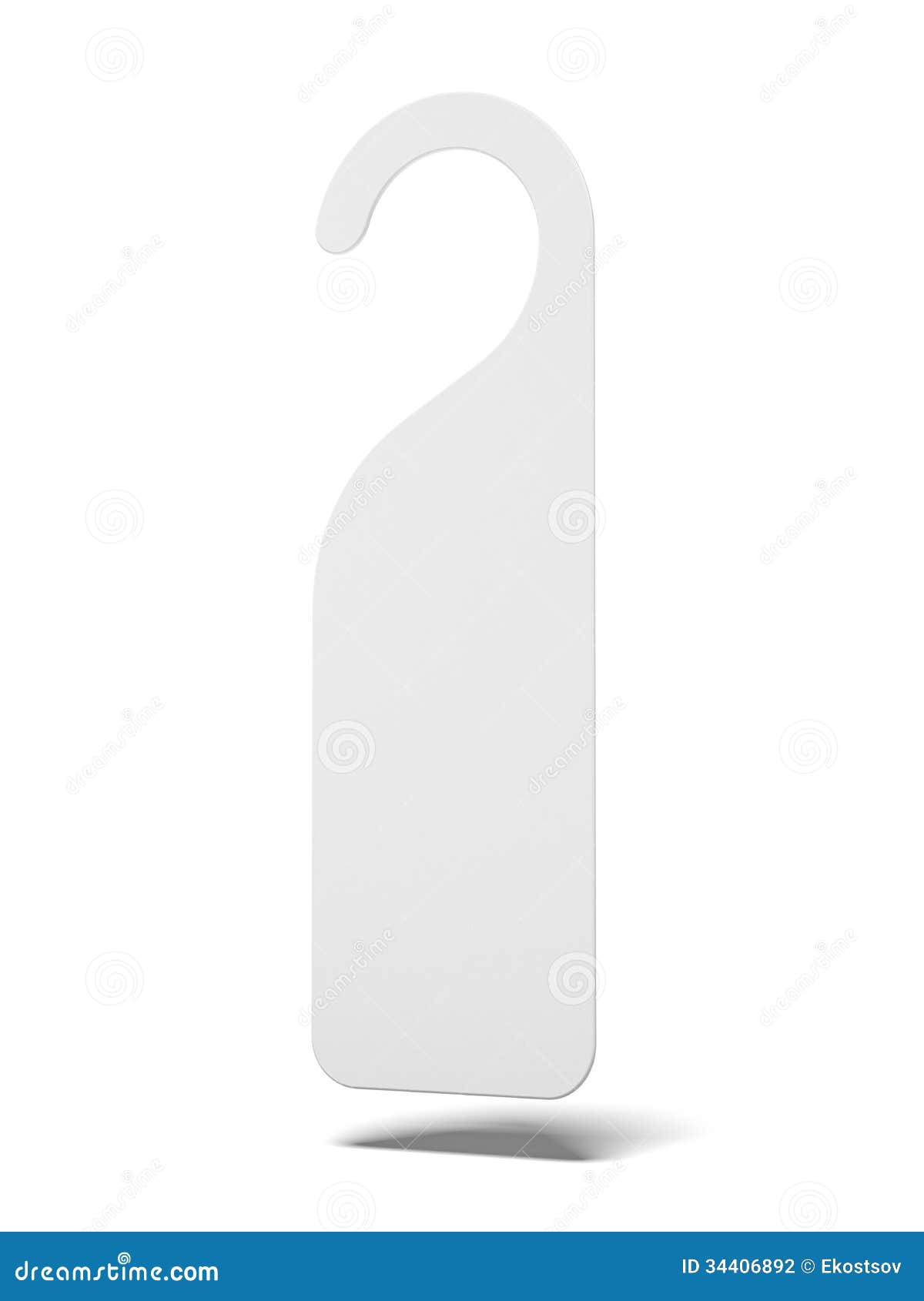 Blank door sign stock illustration. Illustration of hotel - 34406892