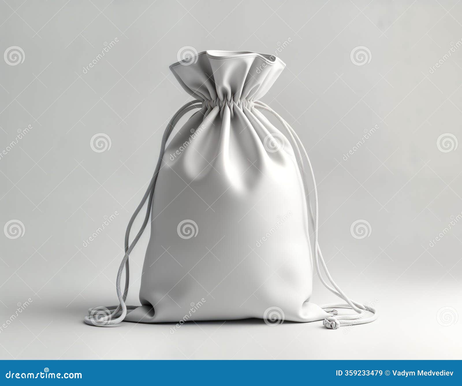 BLANK DRAWSTRING BAG BACKPACK FASHION FLAT SKETCH TEMPLATE SET Stock ...