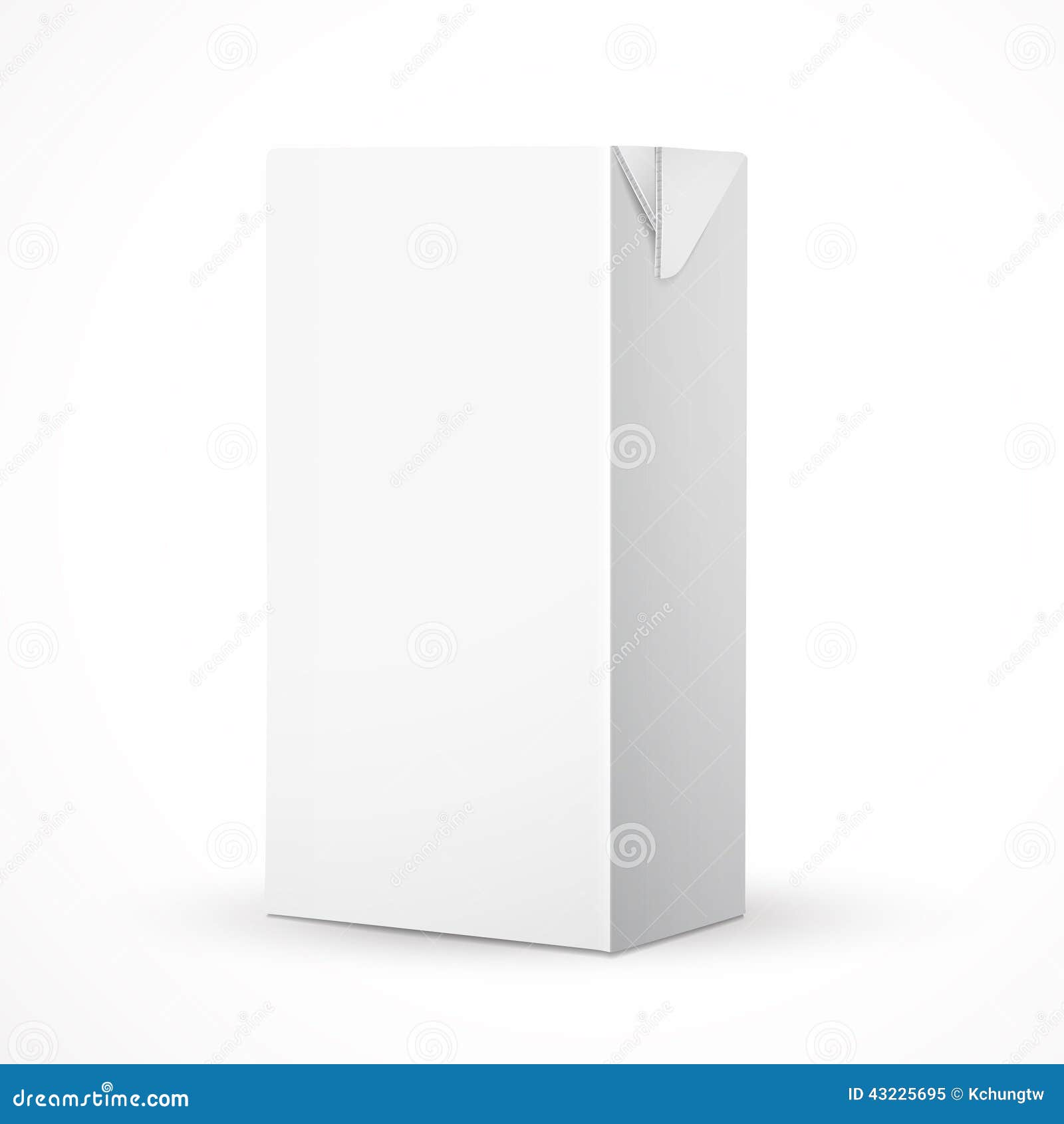 Drink Carton Packaging. Realistic Milk Or Cream Boxes. Lactic And ...