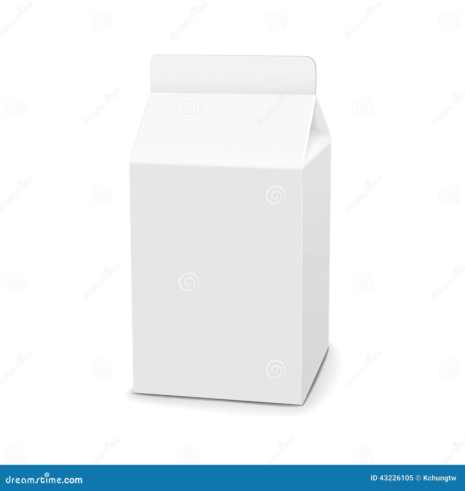 Drink Carton Packaging. Realistic Milk Or Cream Boxes. Lactic And ...