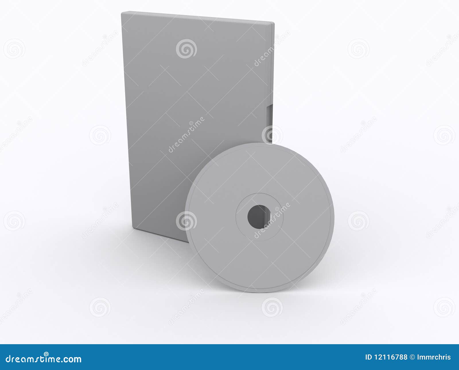 Blank DVD case stock illustration. Illustration of unbranded - 12116788