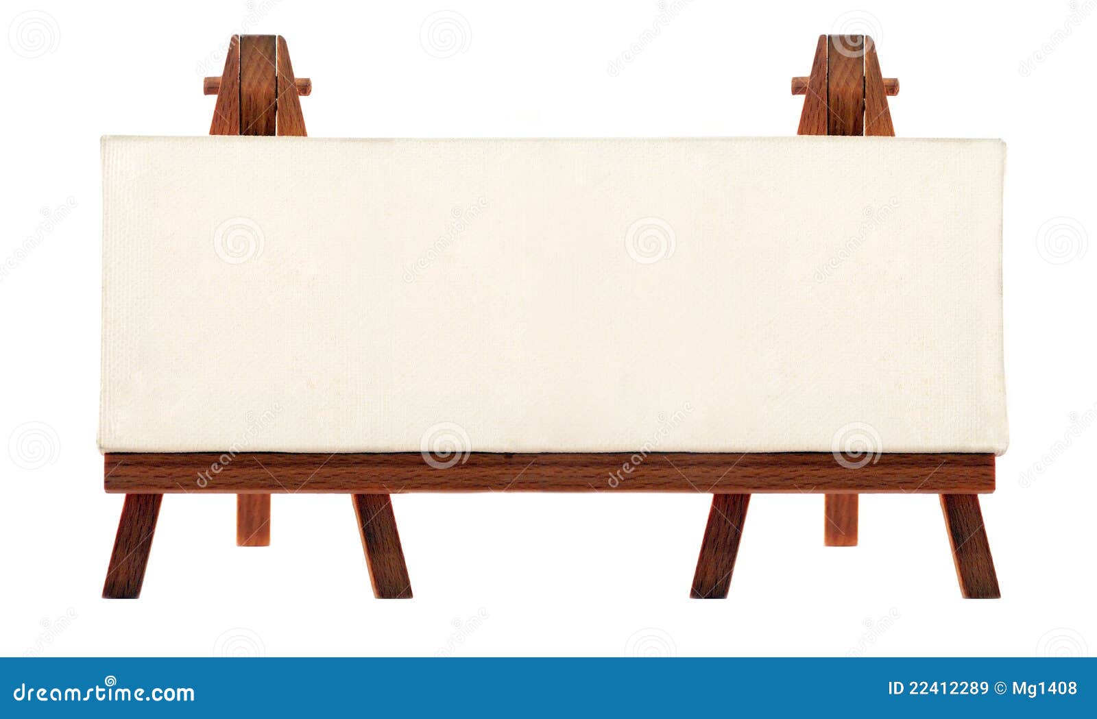 Blank easel stock image. Image of creative, medium, sketching - 22412289