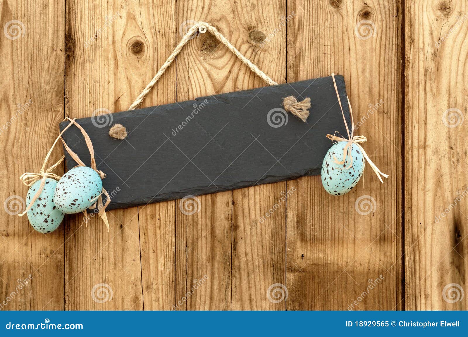 Blank Easter Slate Sign stock image. Image of eggs, easter - 18929565