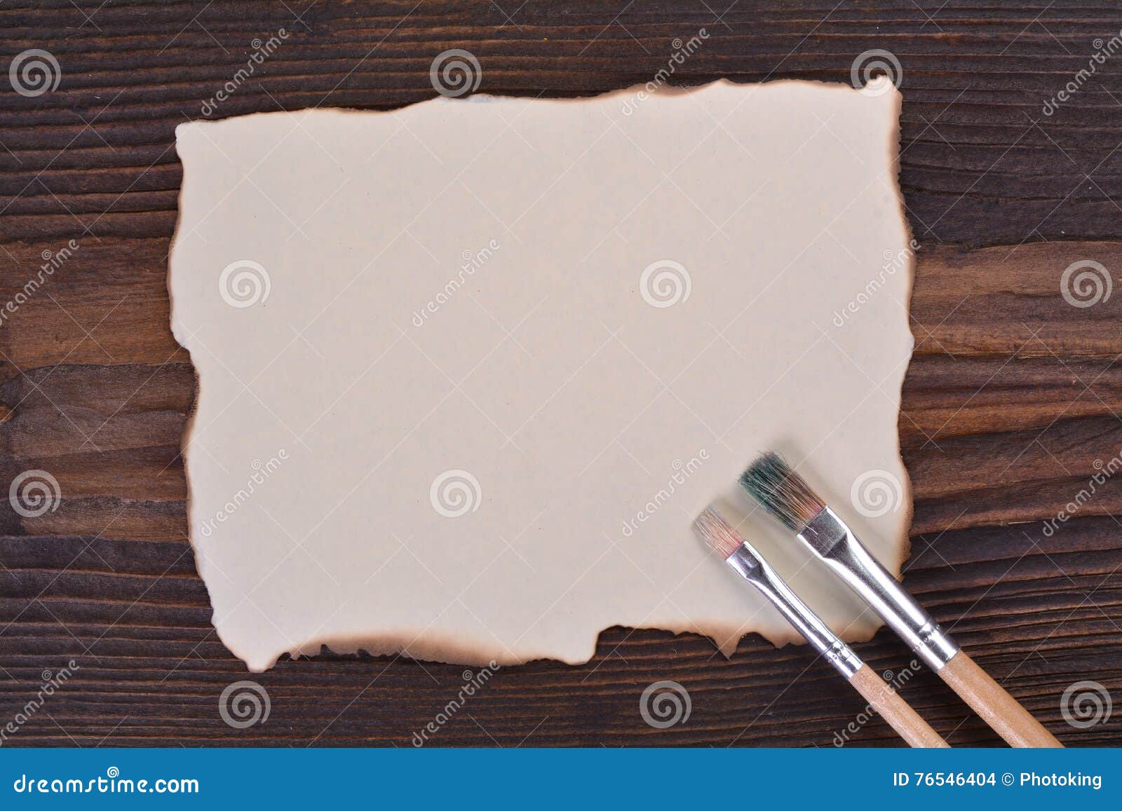 Blank edged burned paper stock photo. Image of crumpled - 76546404