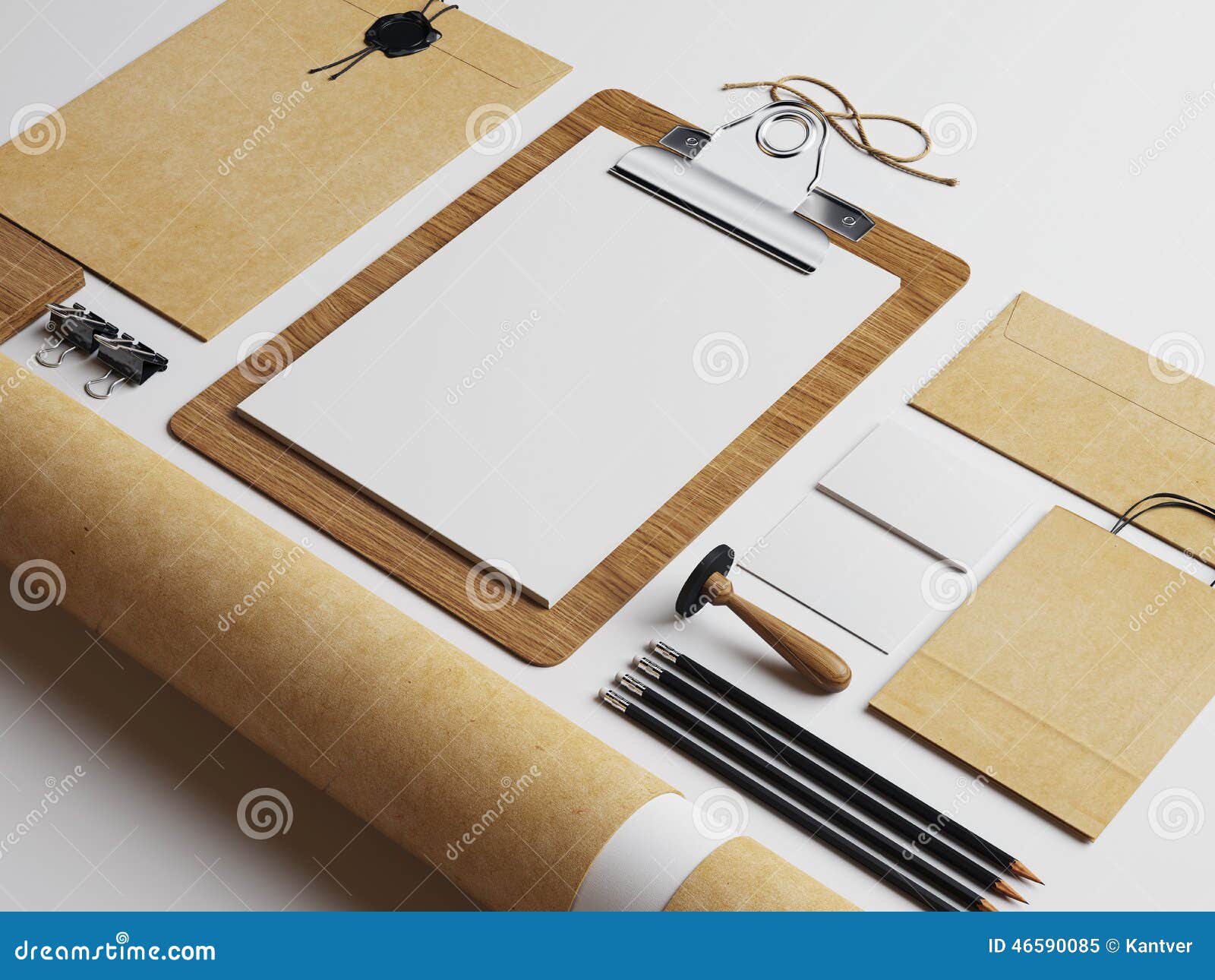 Blank Elements on Light Background Stock Image - Image of rope, poster ...