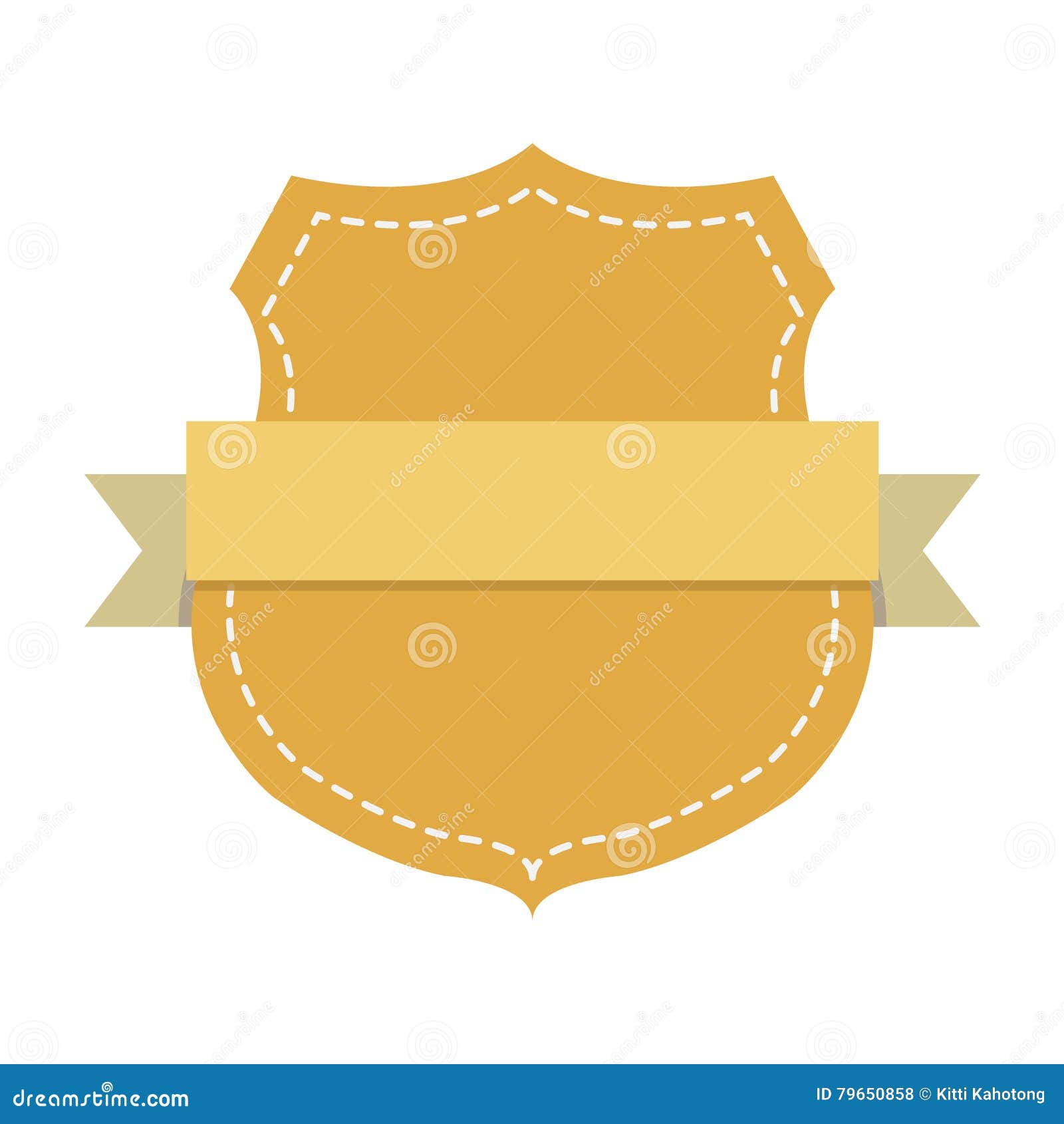 Blank emblem label stock illustration. Illustration of style - 79650858