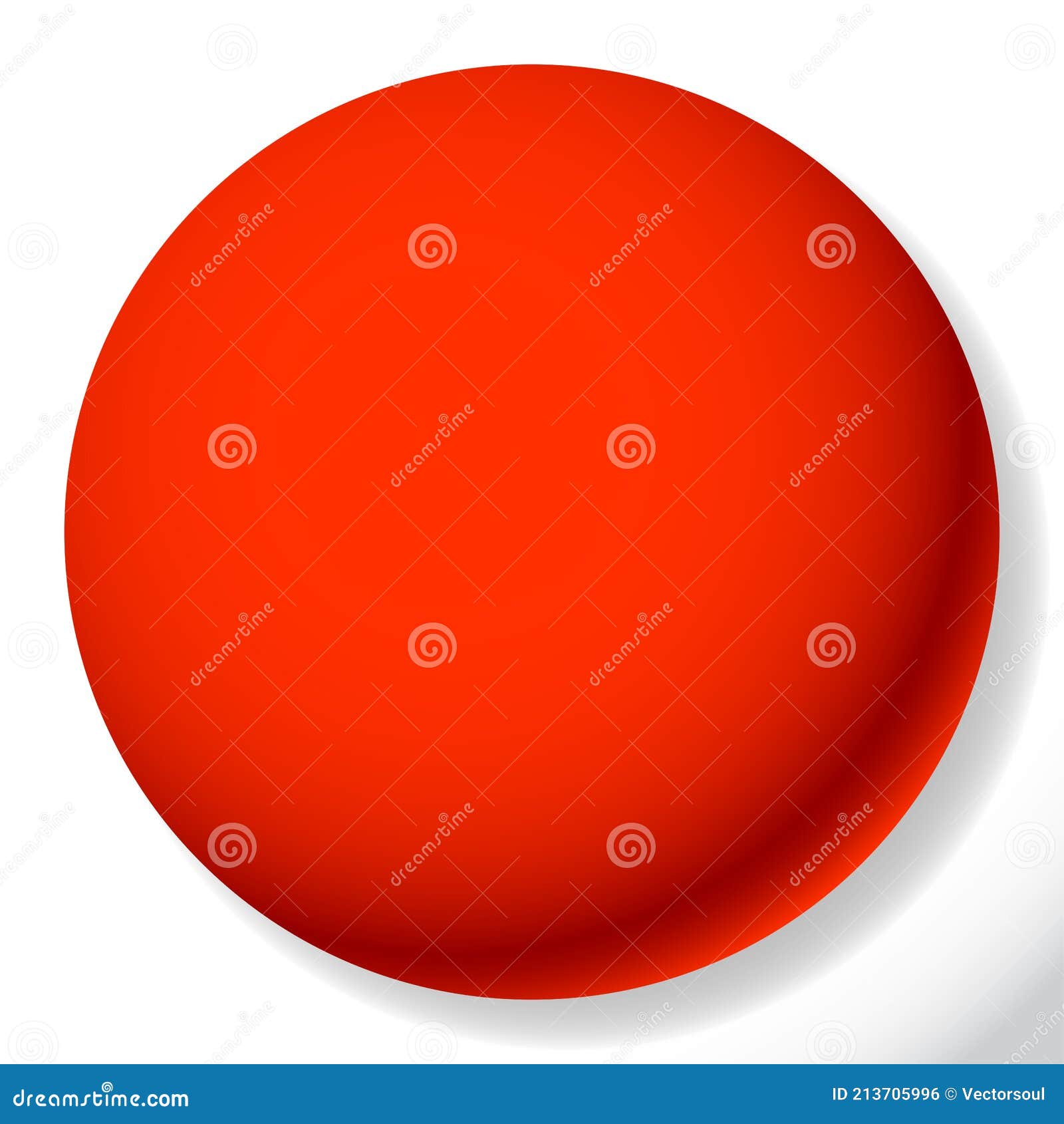 Blank, Empty Circle, Orb and Sphere Button, Badge, and Pin Shape Design ...