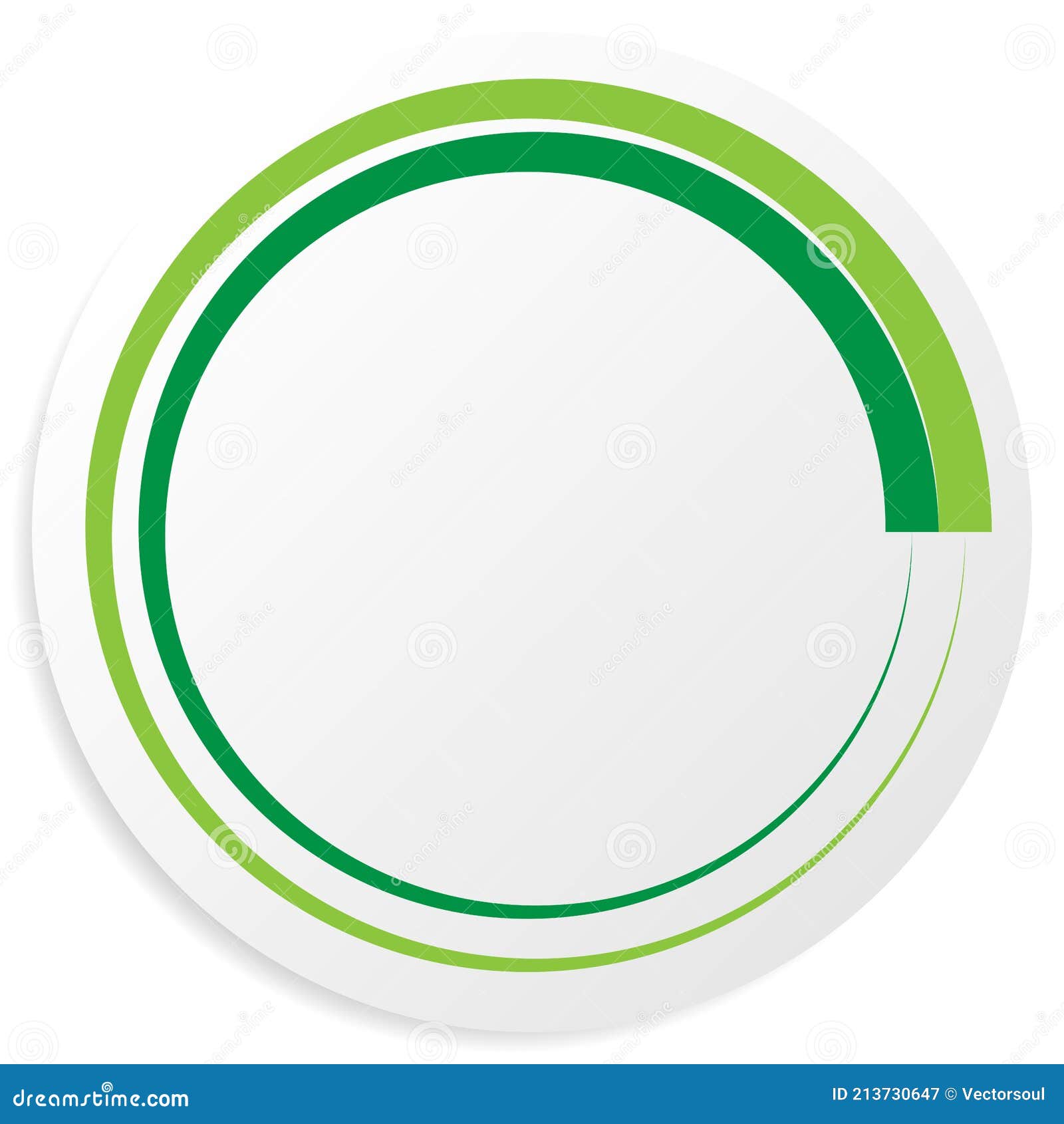 Blank, Empty Circle Shape, Circle Design Element. Circular, Circle ...