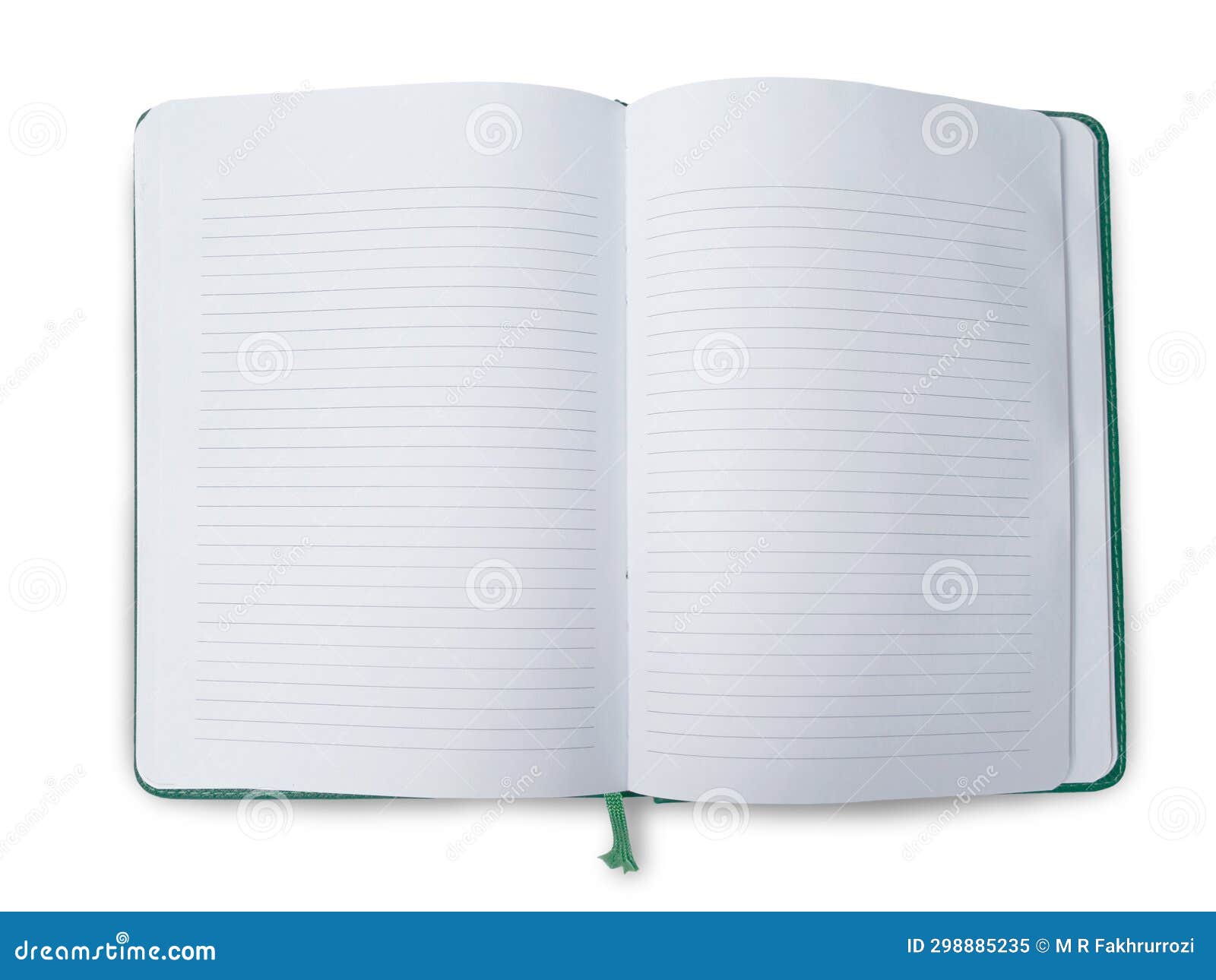 Blank Empty Copy Space White Open Book, Top View Cut Out Stock Image ...