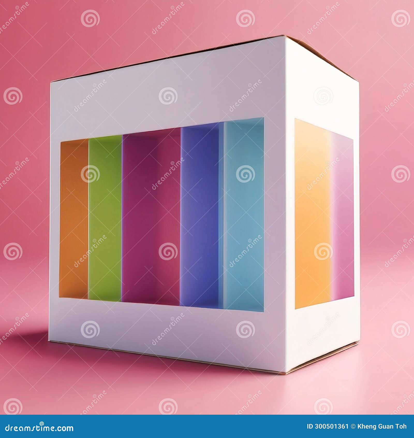 Blank Empty Generic Cardboard Box Container, Product Packaging Mockup ...