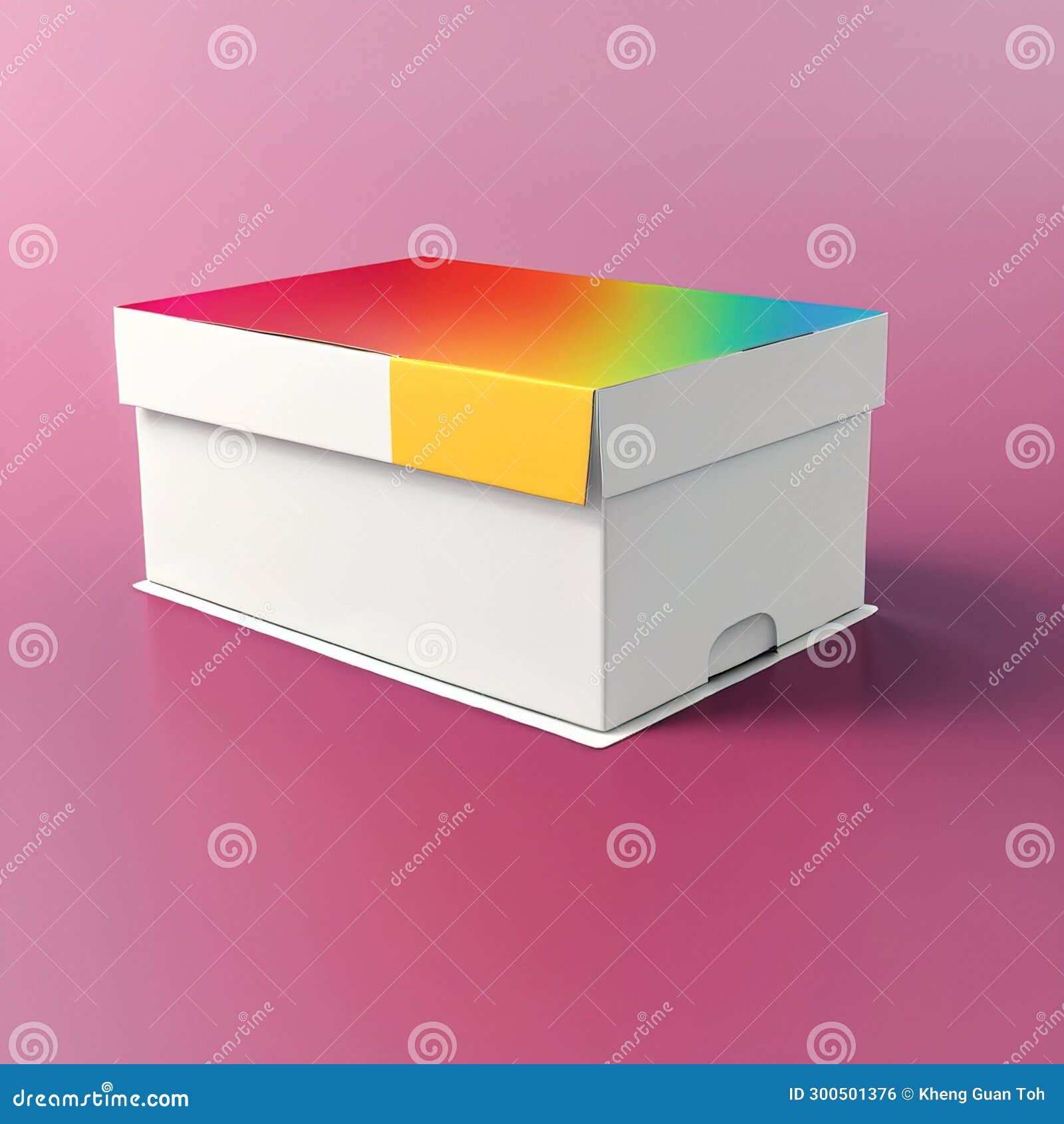 Blank Empty Generic Cardboard Box Container, Product Packaging Mockup ...