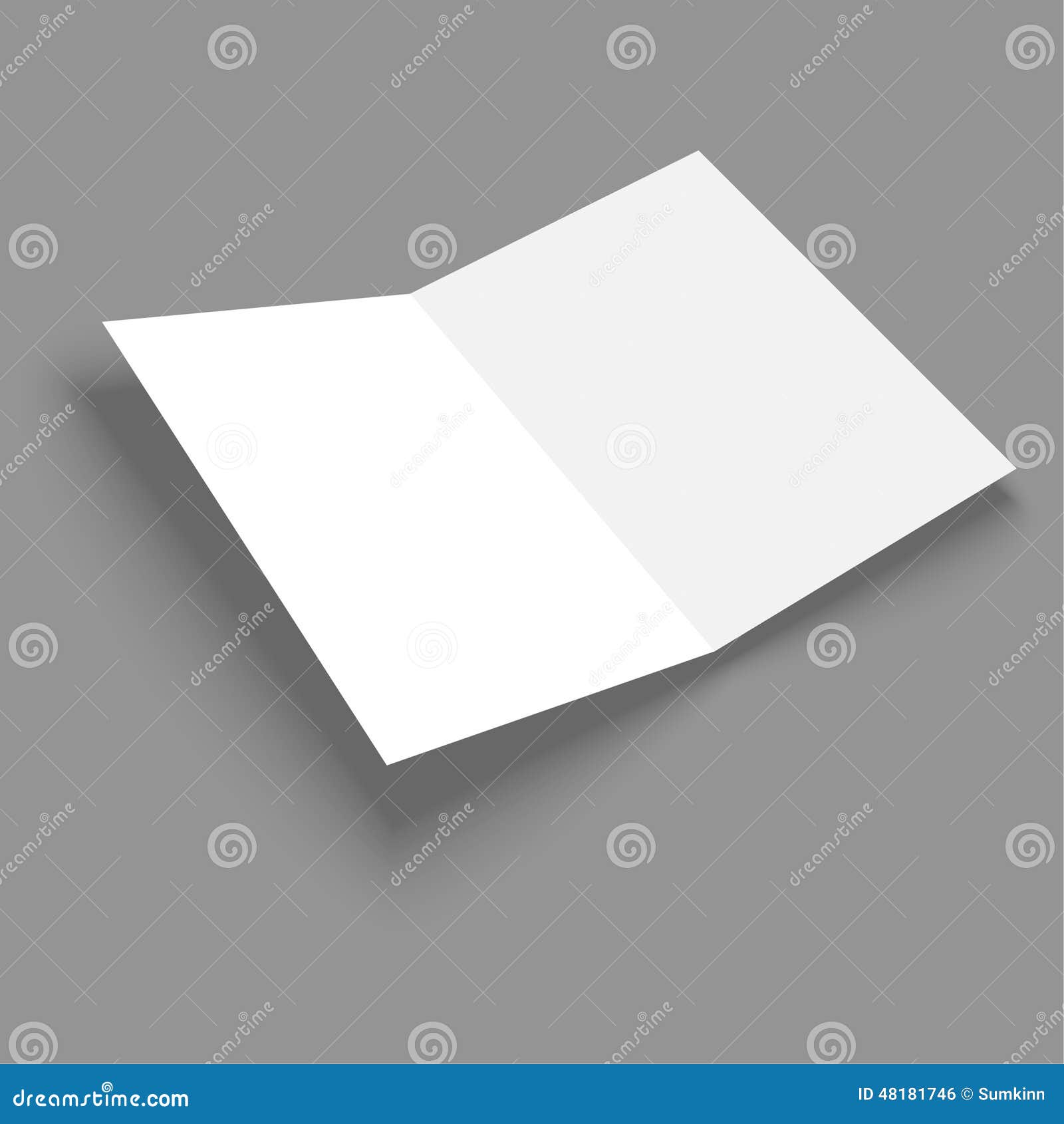 Blank Empty Magazine Template Stock Vector - Illustration of office ...