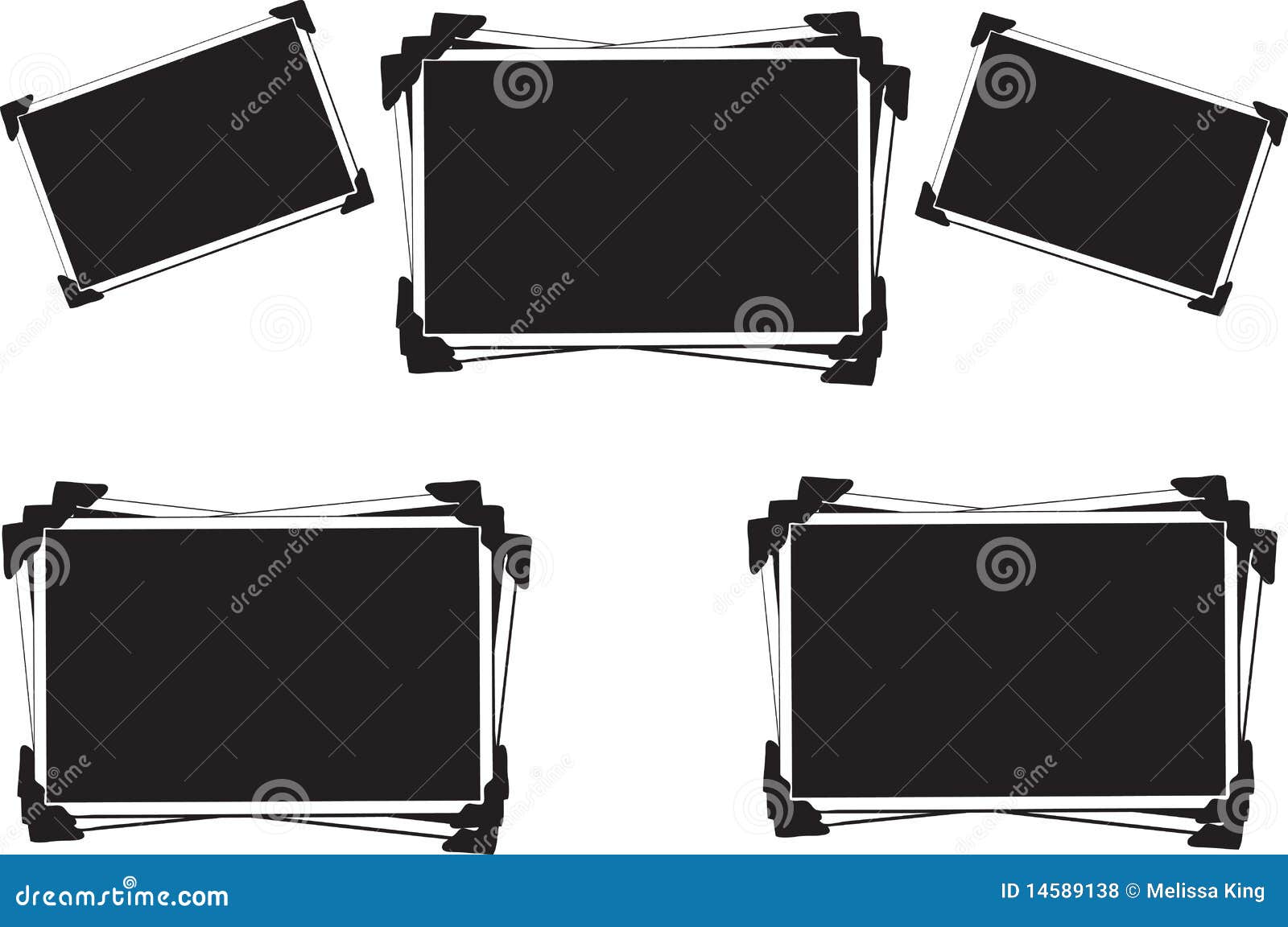 Blank Empty Magazine, Album Or Book Cartoon Vector | CartoonDealer.com ...