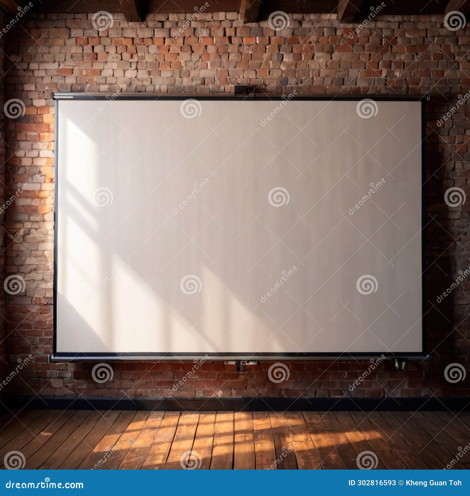 Blank, Empty, Whiteboard for Customizable Written Message, in Retro ...