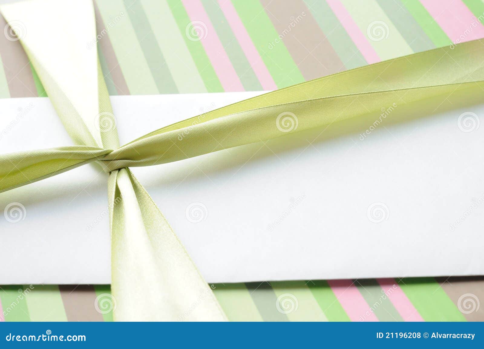 Blank Envelope on the Gift Box Stock Photo - Image of event, idea: 21196208