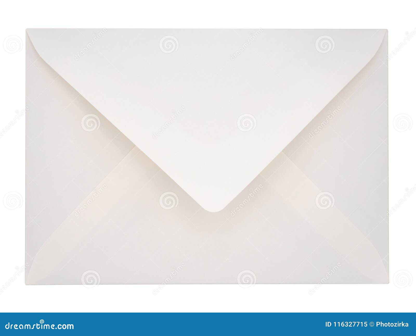 Envelope Isolation on White Background Stock Image - Image of mail ...