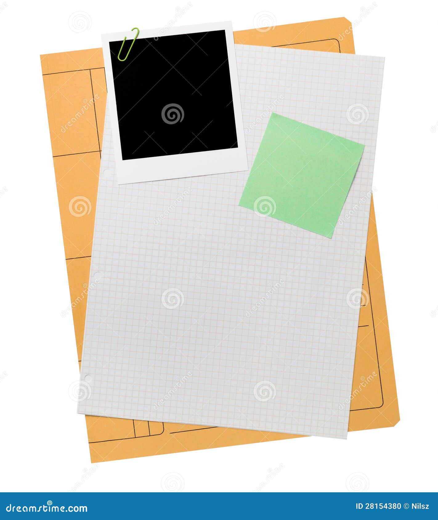 Blank File Folder Royalty-Free Stock Photo | CartoonDealer.com #13628697