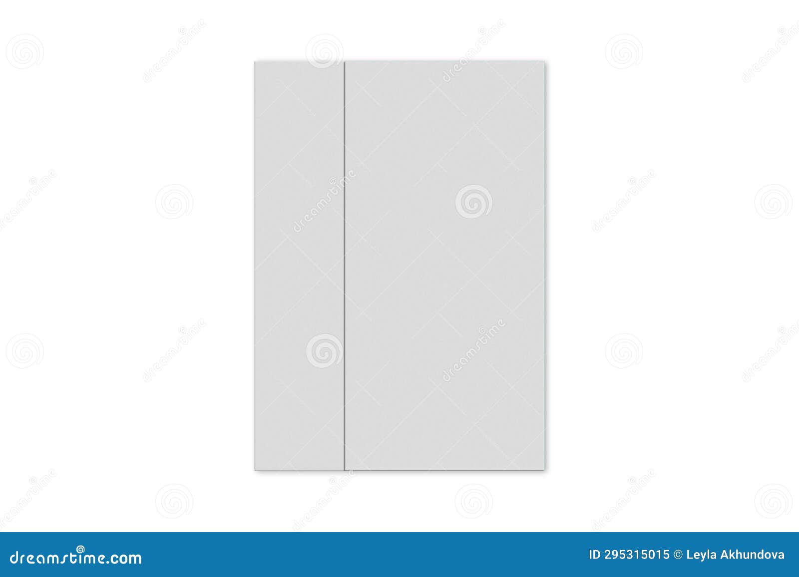 Blank File Mockup Template, Business Presentation Folder. Stock ...