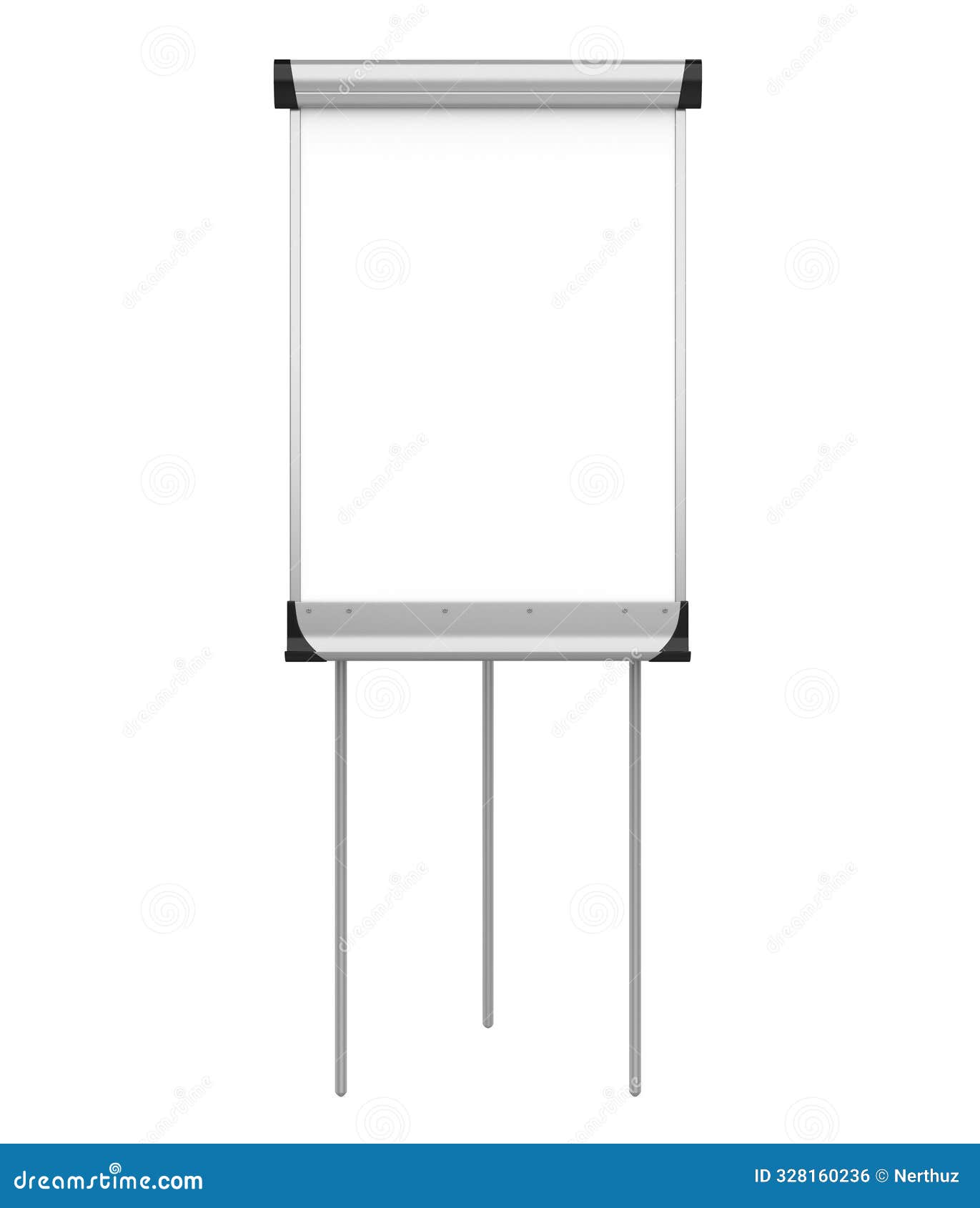 Blank Flip Chart Isolated Royalty-Free Stock Image | CartoonDealer.com ...