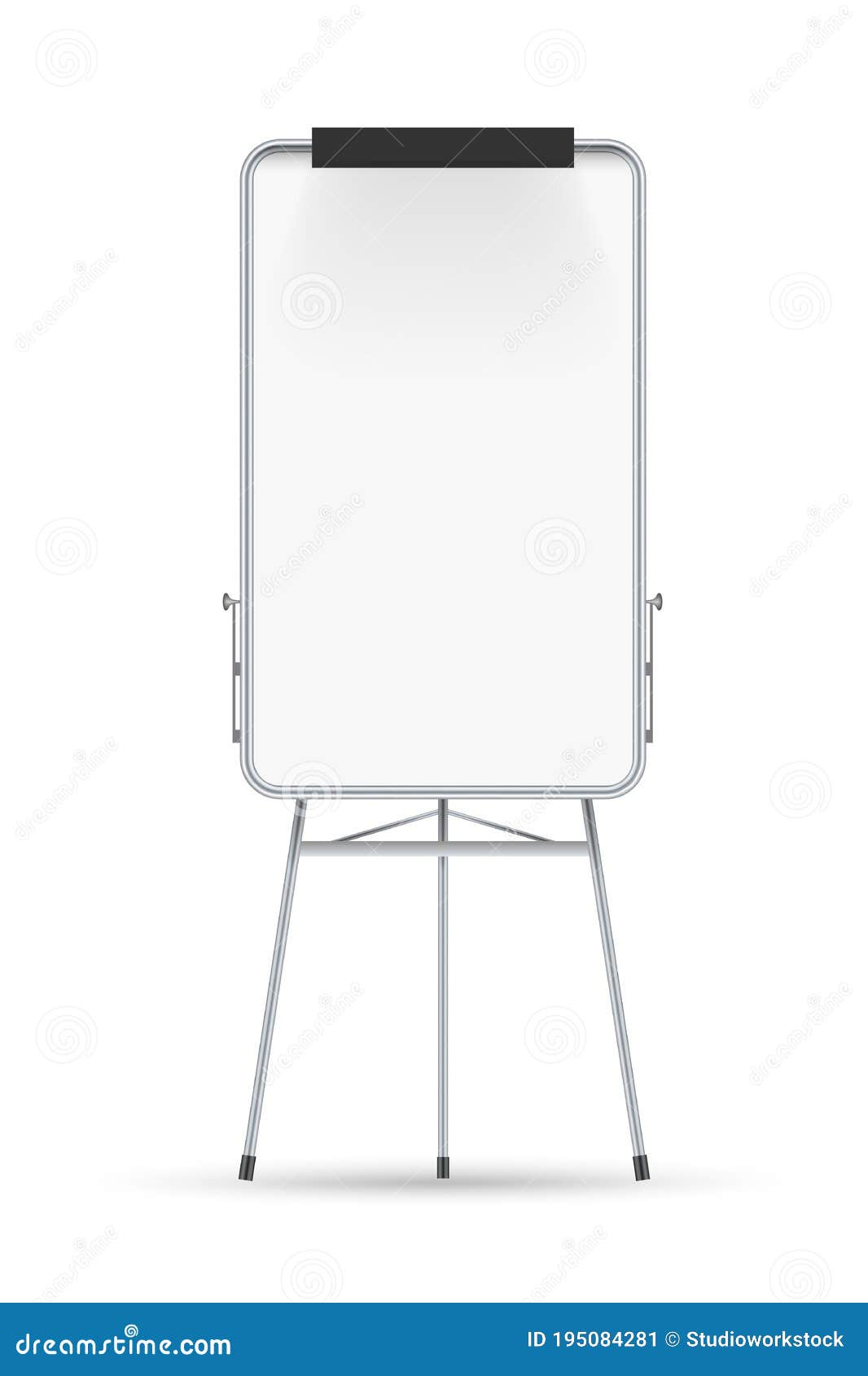 Blank Flip Chart. Isolated Blank White Board Stock Vector ... Blank Flip Chart. Isolated Blank White Board Stock Vector ...