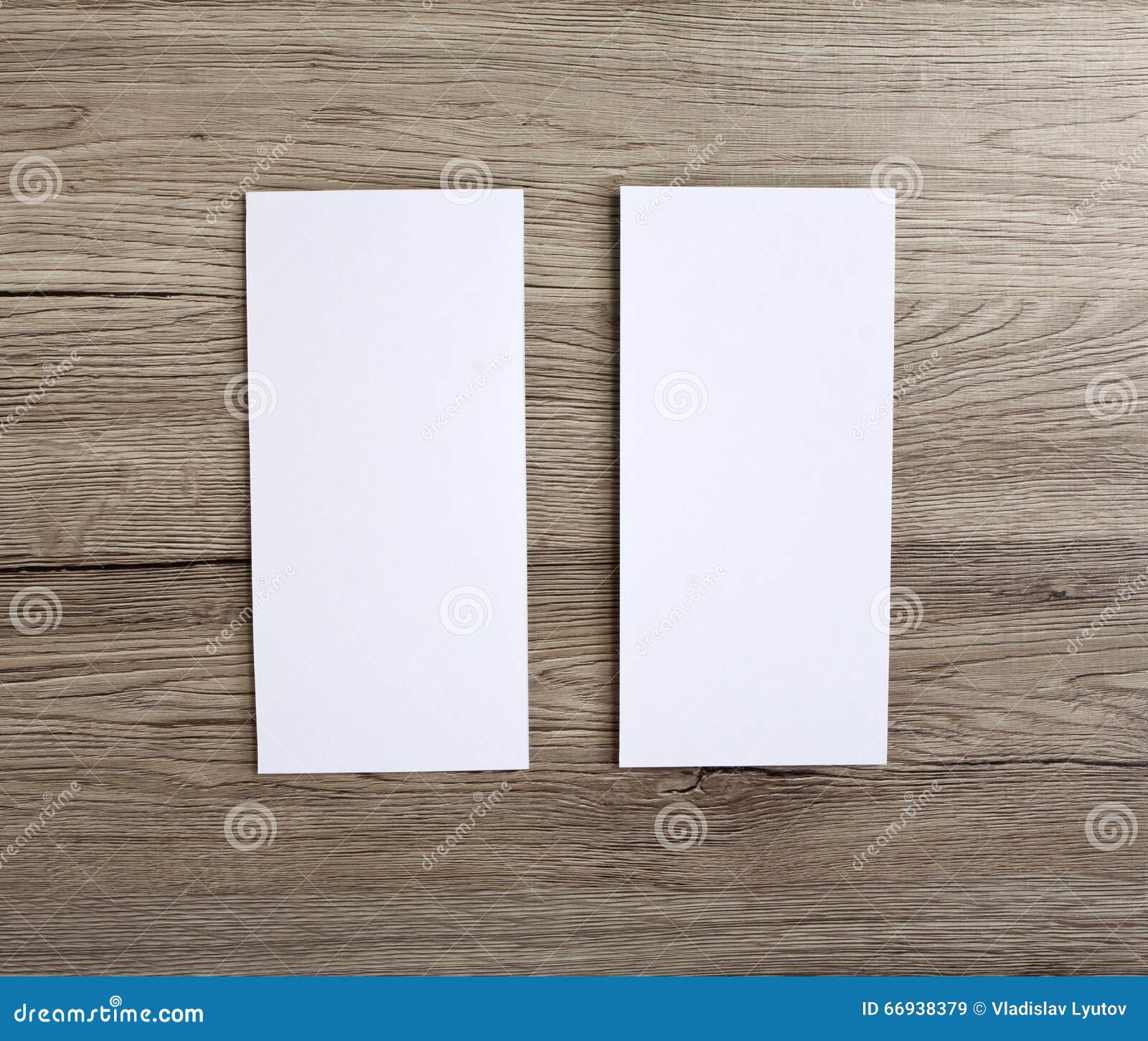 Blank Flyer Over Wooden Background To Replace Your Design. Stock Image ...