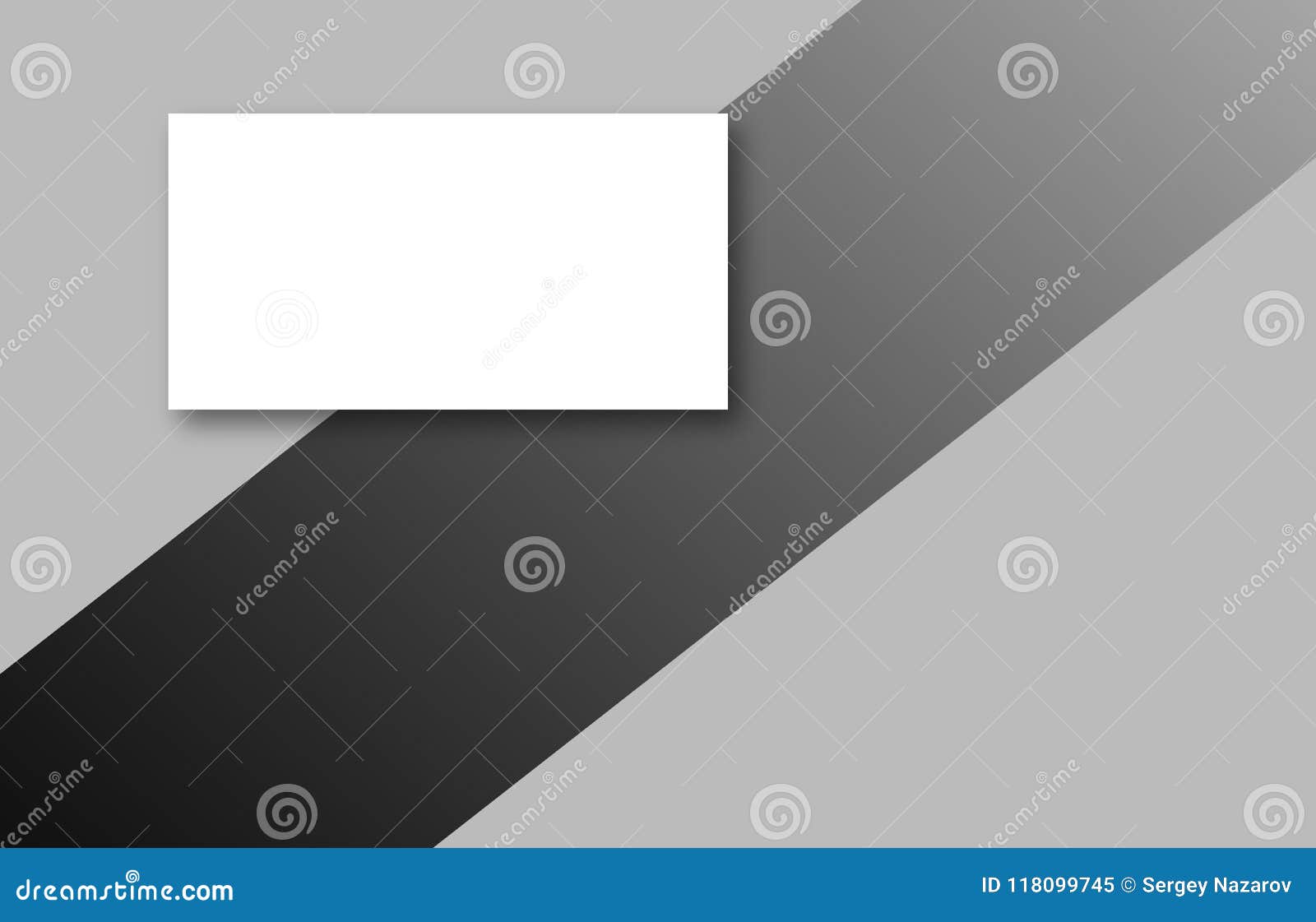 Empty White Posters on Gray Background Stock Illustration ...