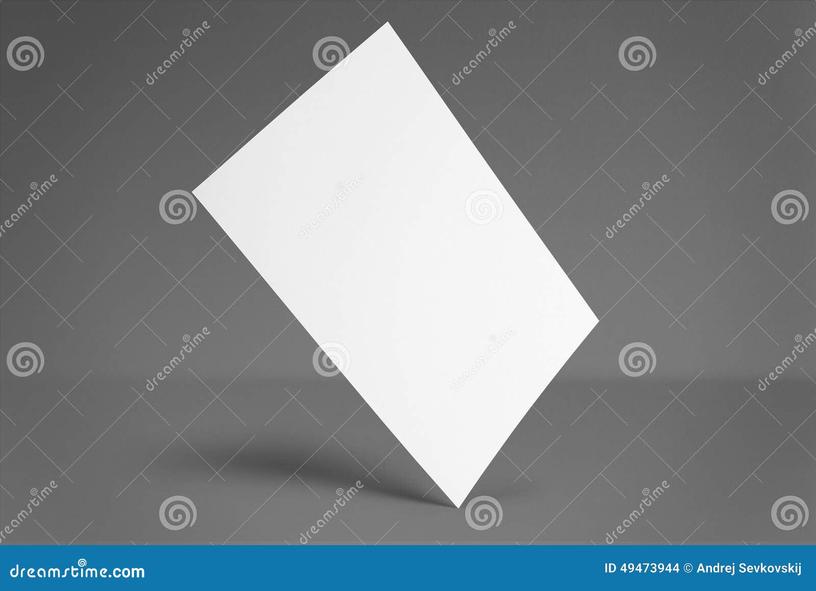 Blank Flyer Poster, Brochure Mockup,A4, US-Letter, With Pencil Stock ...