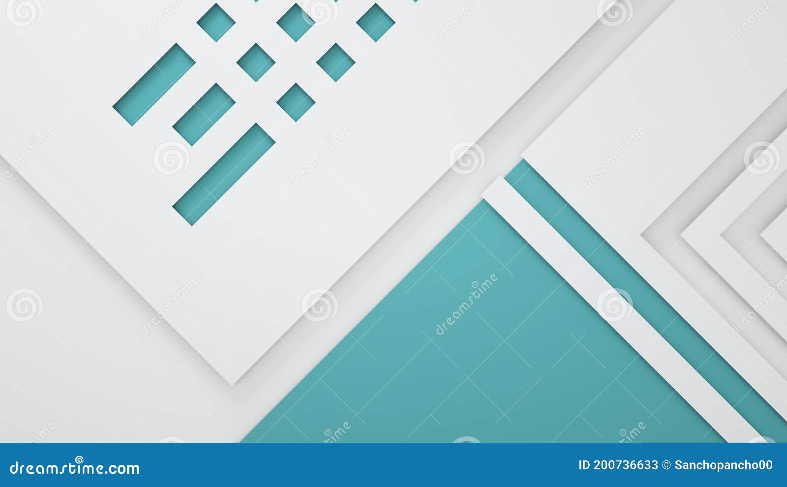 Blank Flyer Template. Corporate Background is Empty. 3d Rendering ...