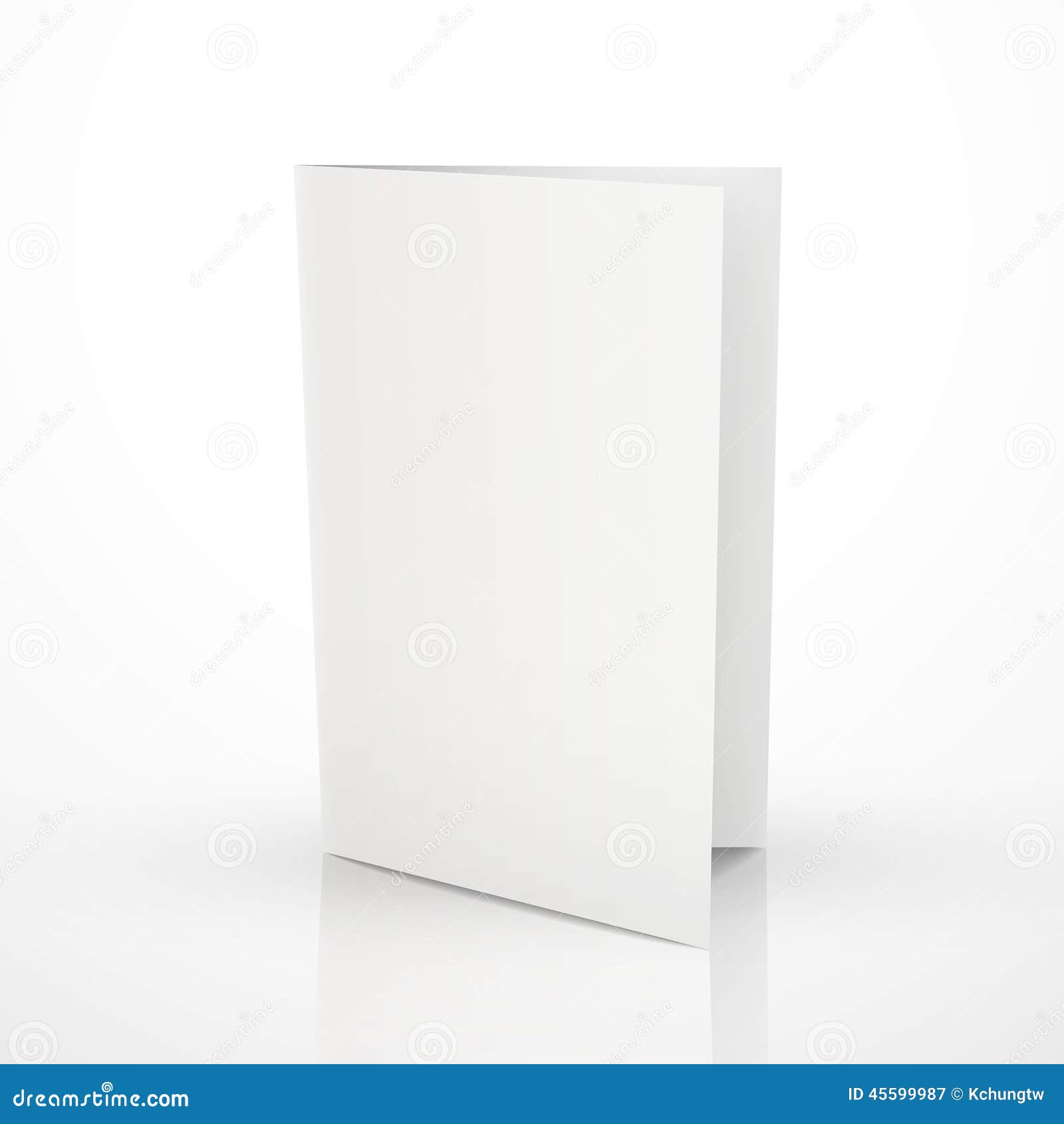 Blank Folder Brochure Design Stock Vector - Illustration of leaflet ...