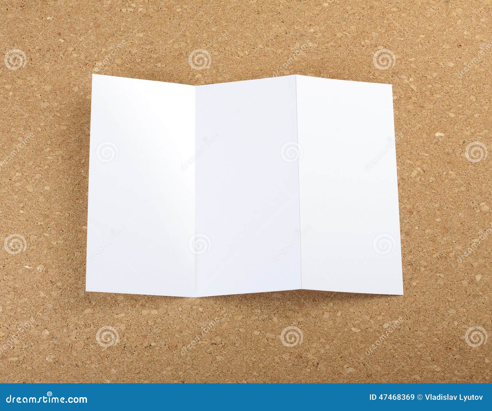 Blank folding page booklet stock image. Image of pamphlet - 47468369