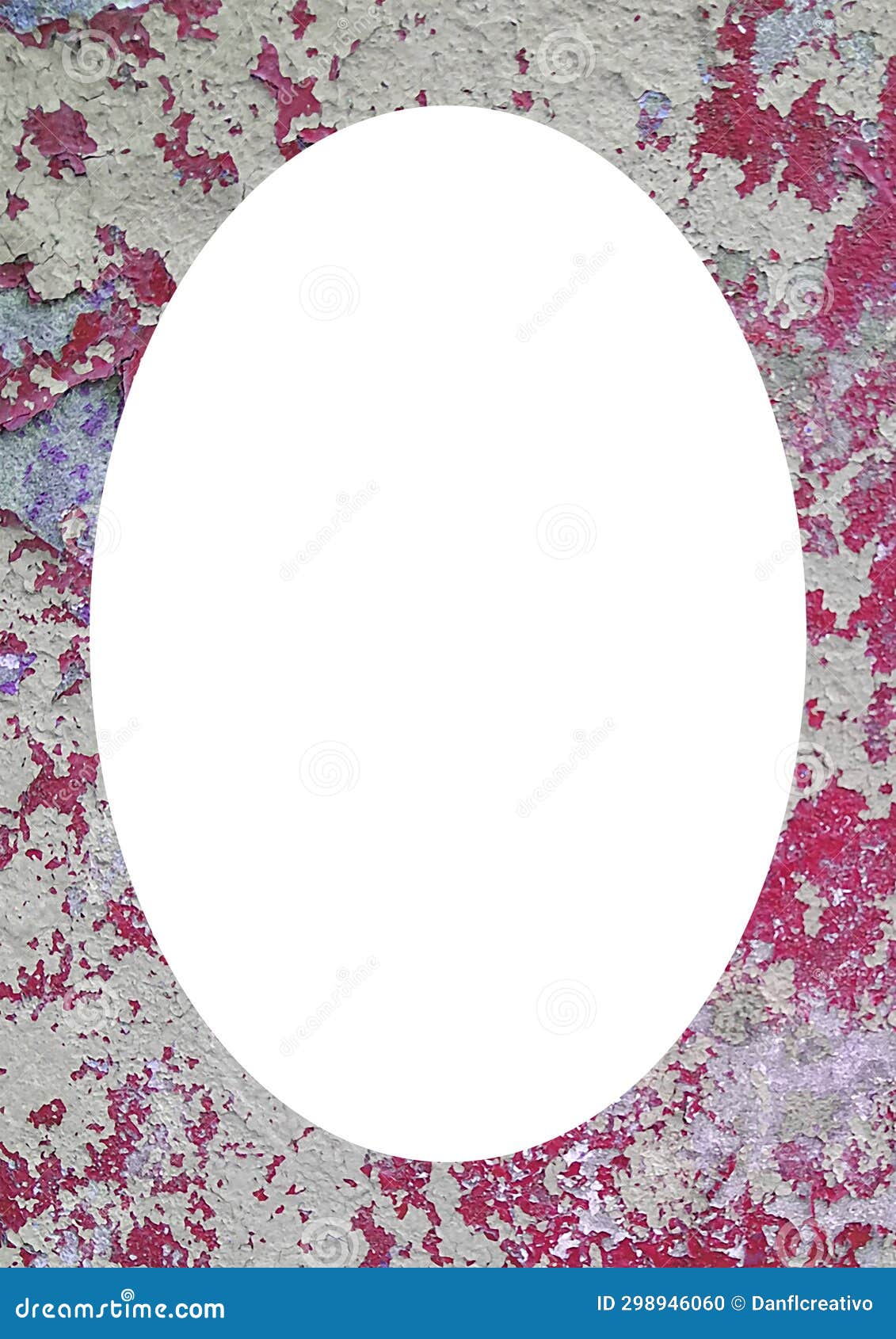 Blank Frame with Texture Rounded Borders Stock Illustration ...